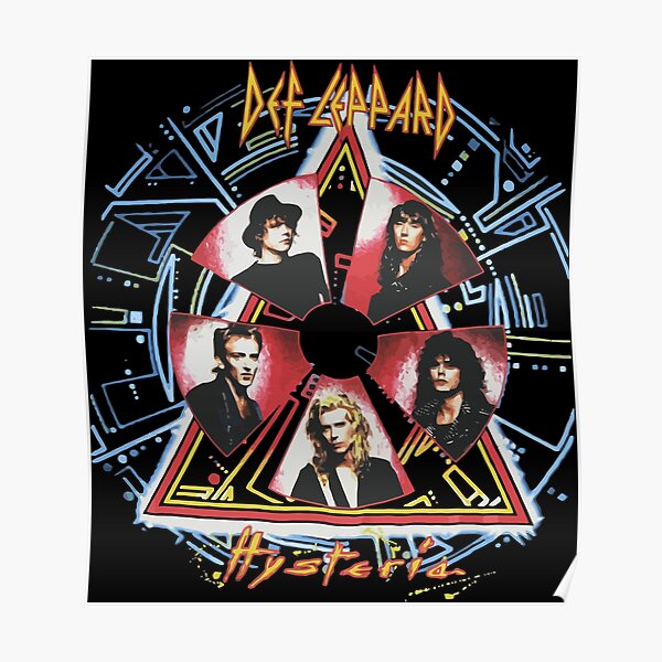 "Def Leppard" Poster for Sale by esrterio | Redbubble
