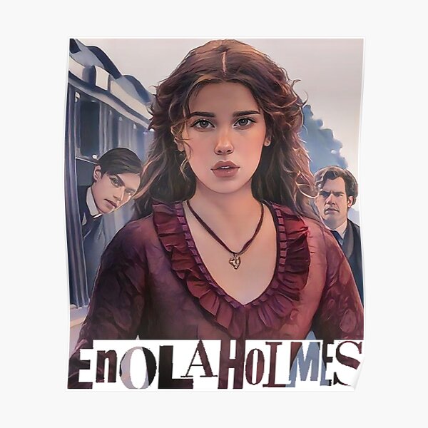 "Enola Holmes" Poster for Sale by hbbee | Redbubble