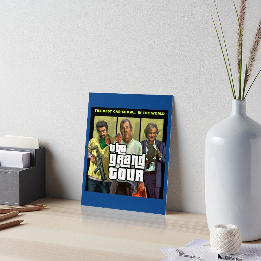 "Gifts Idea The Grand Tour Gta Merchandise Gta5 Los Santos " Art Board ...