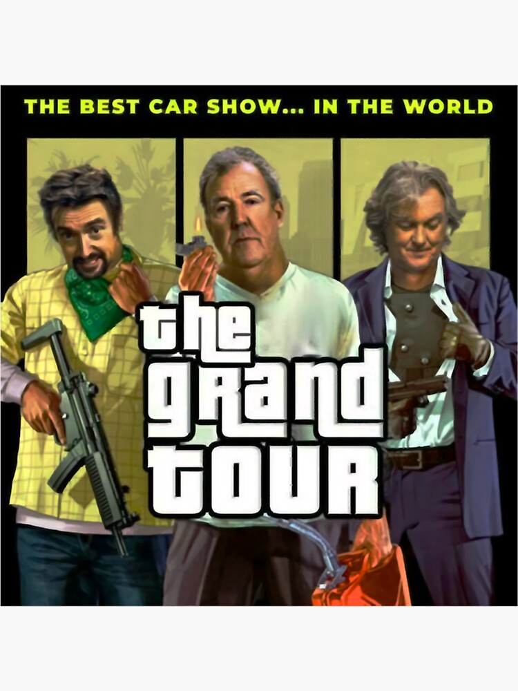 "Gifts Idea The Grand Tour Gta Merchandise Gta5 Los Santos " Sticker ...