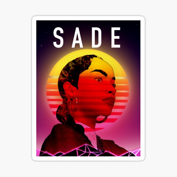"SADE Band Art" Sticker for Sale by brosenberg11 | Redbubble