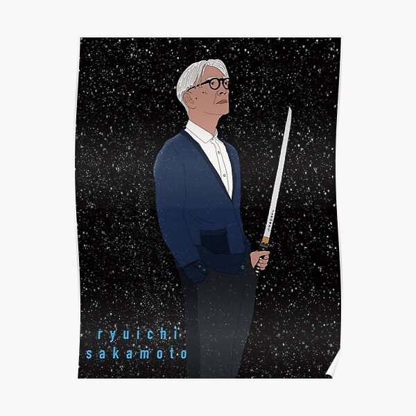 "Ryuichi Sakamoto Art" Poster for Sale by brosenberg11 | Redbubble