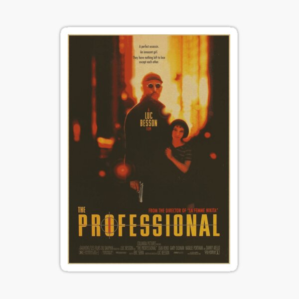 "leon the professional" Sticker for Sale by prifix-design | Redbubble