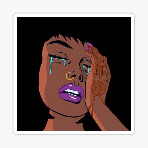 "Desi drami rani" Sticker for Sale by Loveleeelf | Redbubble