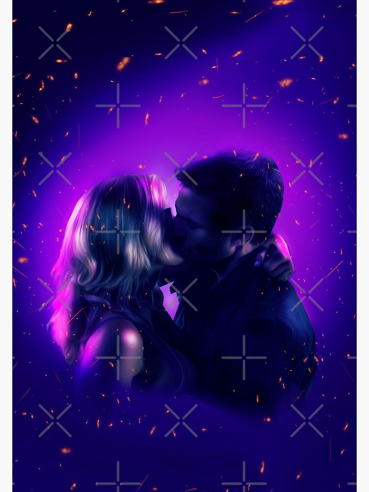 "Olicity kiss " Poster by RominaGodoy | Redbubble