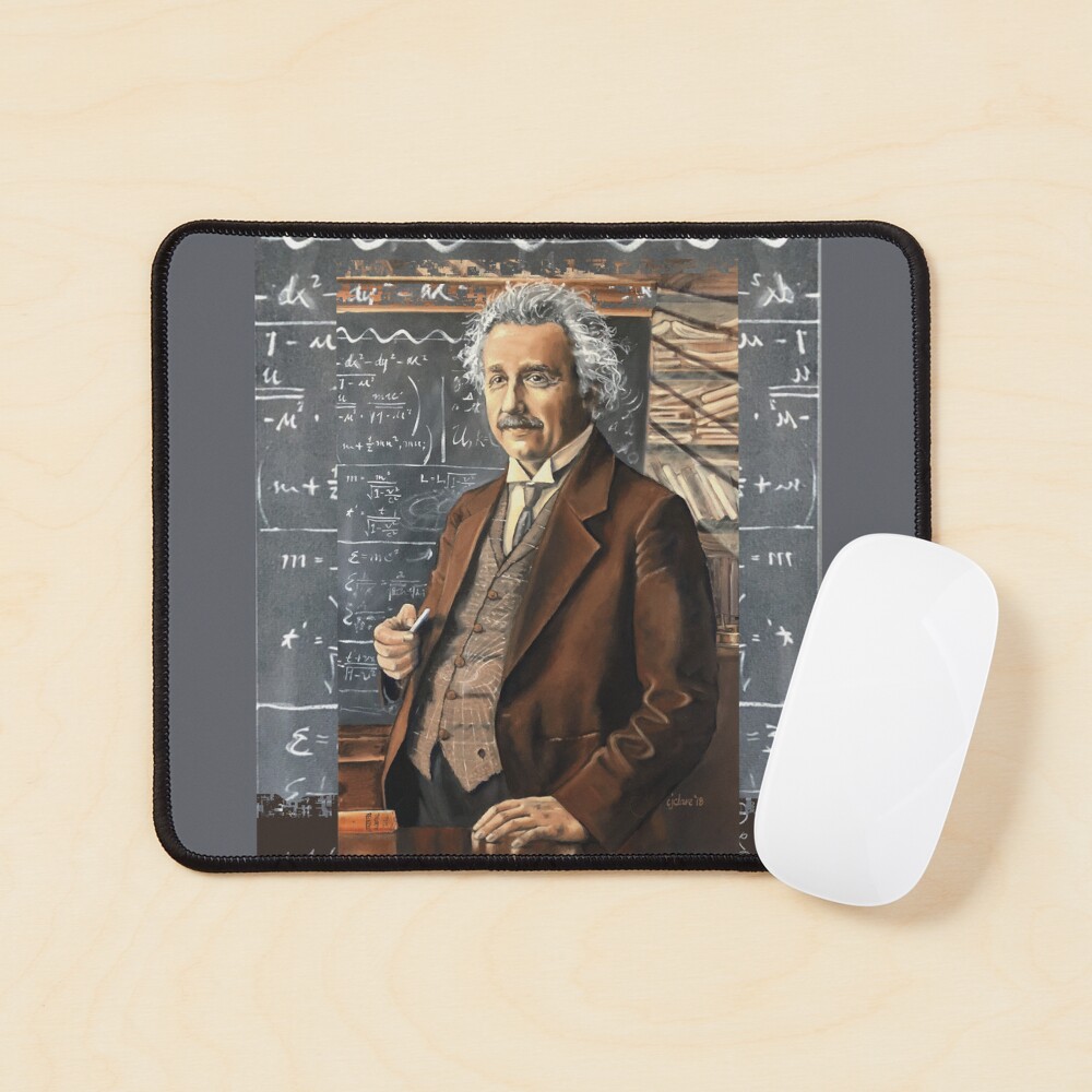 "Einstein’s Theory" Sticker for Sale by Christina Clare | Redbubble