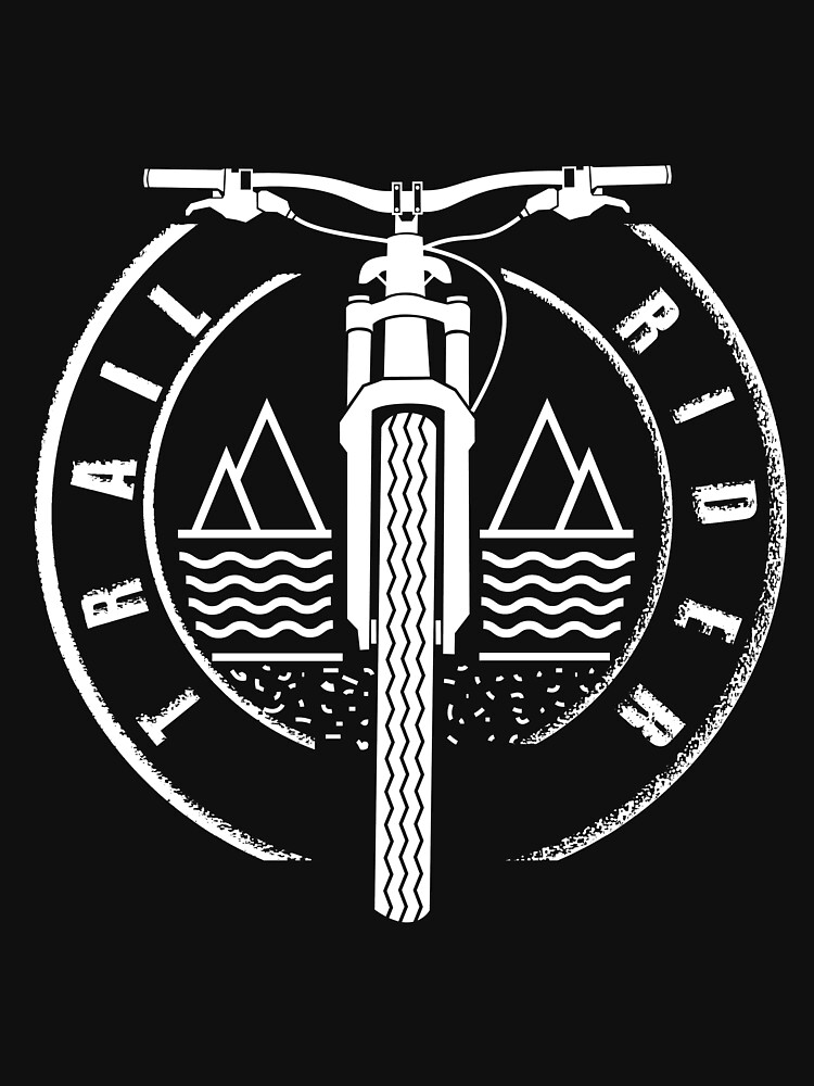 "Trail Rider - Mountain Bike" T-shirt for Sale by epicride | Redbubble ...