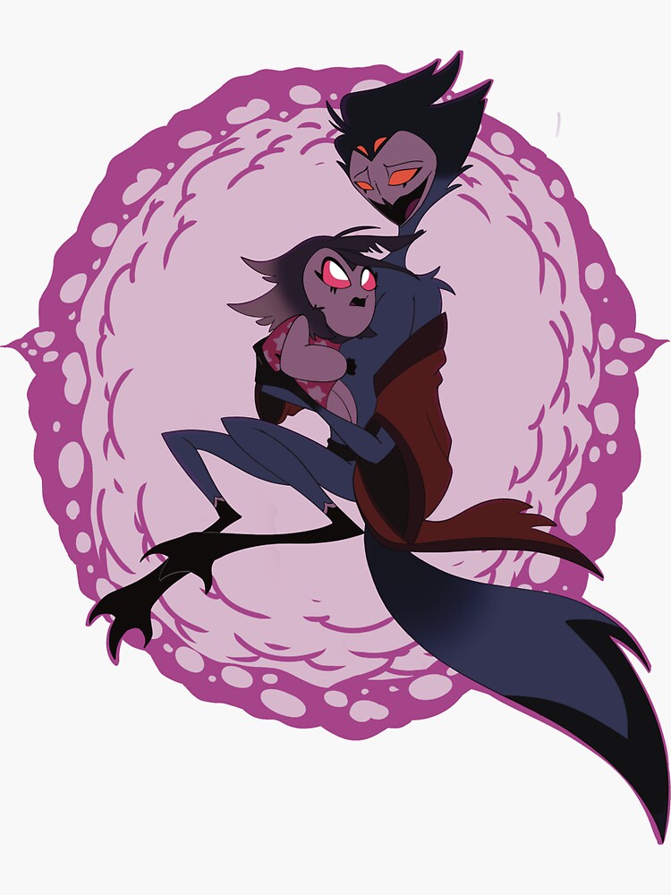 "Stolas Helluva Sticker " Sticker for Sale by IFukedItUp | Redbubble