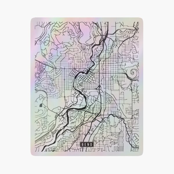 Detailed Map Of Bend Oregon