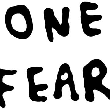 ""One Fear" shirt" Sticker for Sale by Mo0onraker | Redbubble