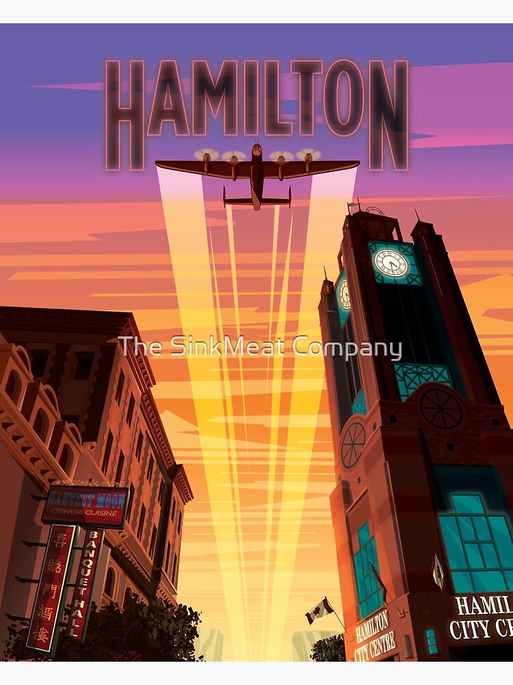 "James Street North - Hamilton" Poster for Sale by sinkmeat | Redbubble