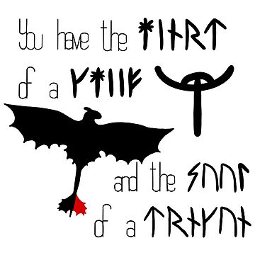 "The Heart of a Chief and the Soul of a Dragon - HTTYD 2" Sticker for ...