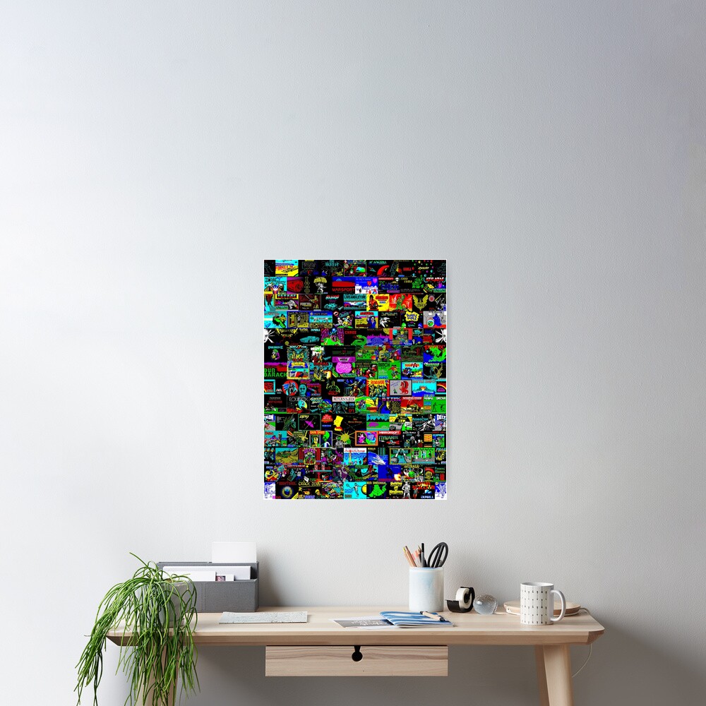 "ZX Spectrum Loading Screens" Poster by Moggy72 | Redbubble