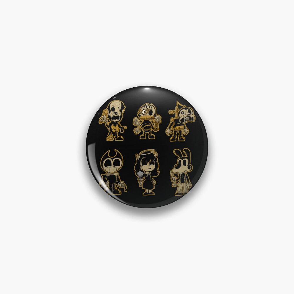 "Bendy Gang, Bendy And The Ink Machine, Bendy And The Dark Revival" Pin ...