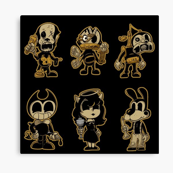 "Bendy Gang, Bendy And The Ink Machine, Bendy And The Dark Revival ...
