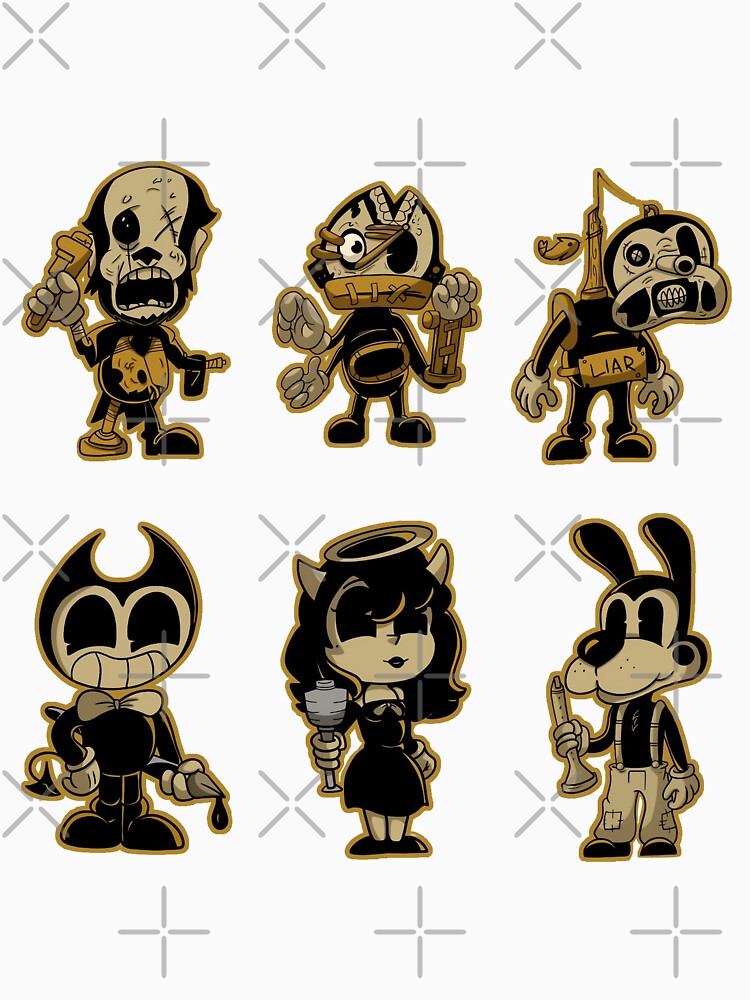 "Bendy Gang, Bendy And The Ink Machine, Bendy And The Dark Revival" T ...