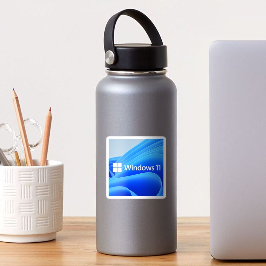 "Microsoft Windows 11 sticker" Sticker for Sale by developerfriday ...