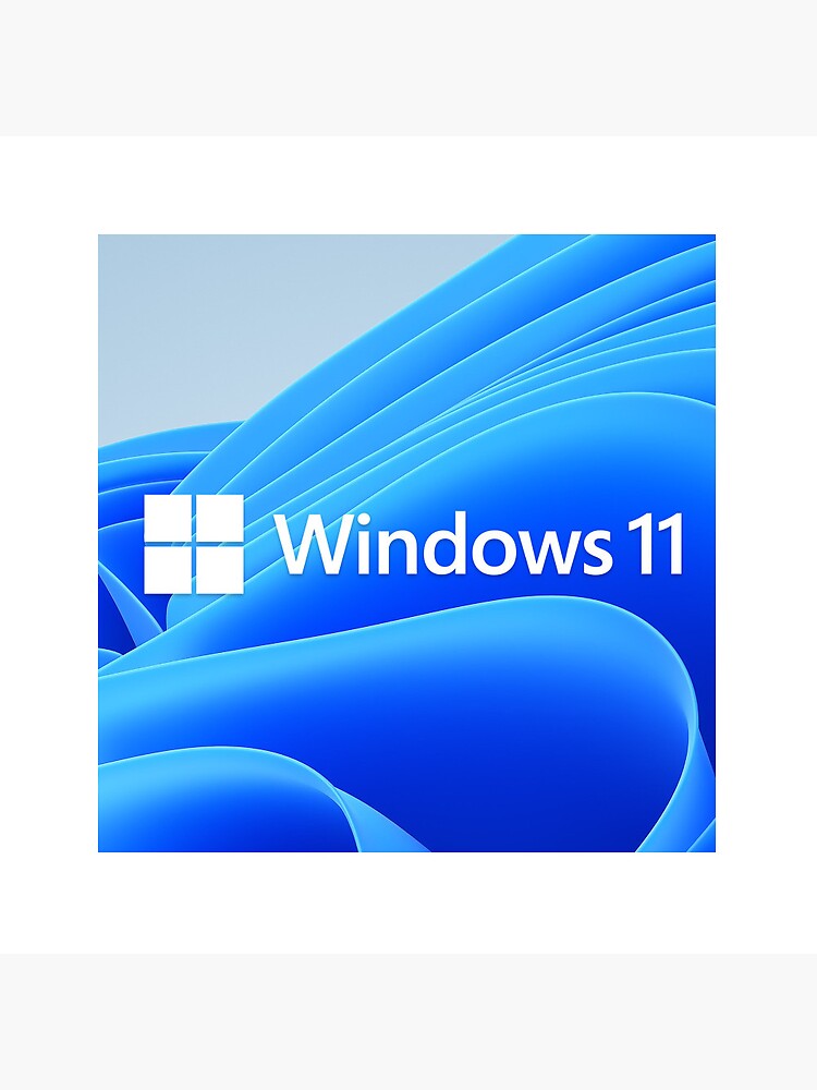 "Microsoft Windows 11 sticker" Pin for Sale by developerfriday | Redbubble