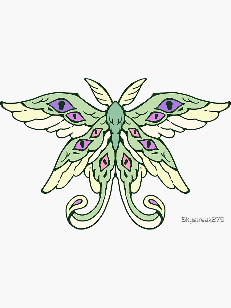 "Genderfae Angel" Sticker for Sale by Skystreak279 | Redbubble