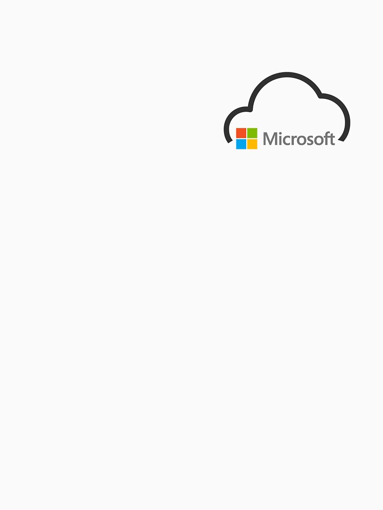 "Microsoft azure windows cloud sticker" T-shirt for Sale by ...