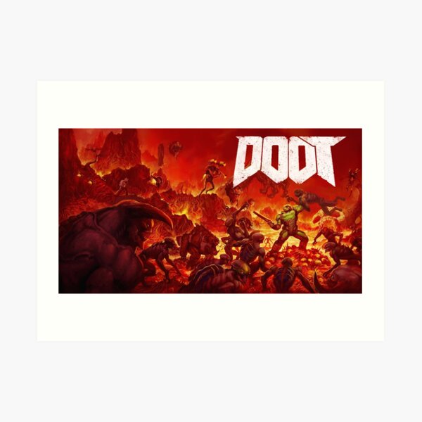 "Doom Doot Parody" Art Print by RALEx147 | Redbubble