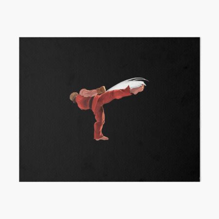 "ssbu ken oosoto mawashi geri roundhouse kick complex design" Art Board ...