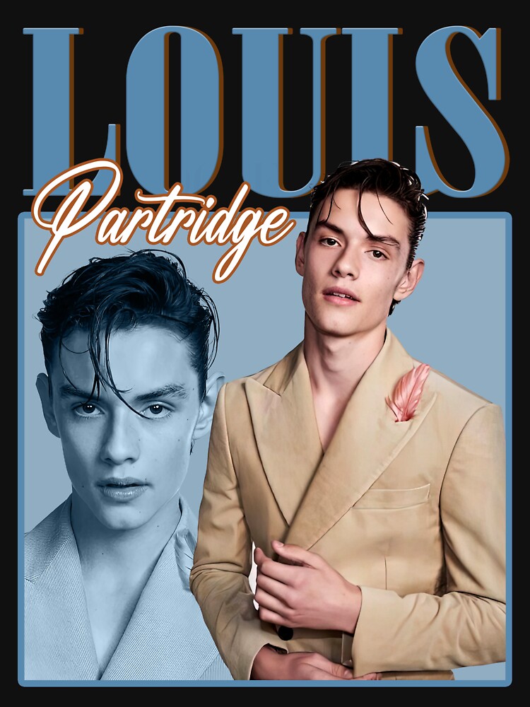 "Louis Partridge Art" T-shirt for Sale by hoganseab | Redbubble | louis ...