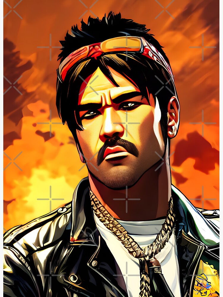 "Grand Theft Auto - Biker Gang Leader" Sticker for Sale by AfroMatic ...
