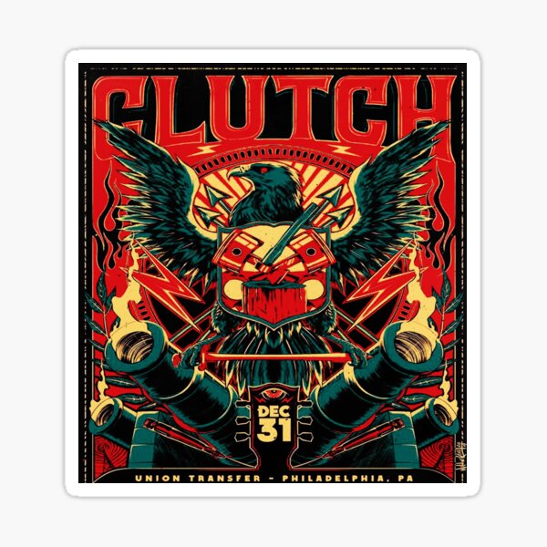 "clutch" Sticker for Sale by bone90 | Redbubble