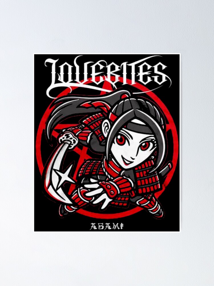 "LOVEBITES BAND" Poster for Sale by tonachau | Redbubble