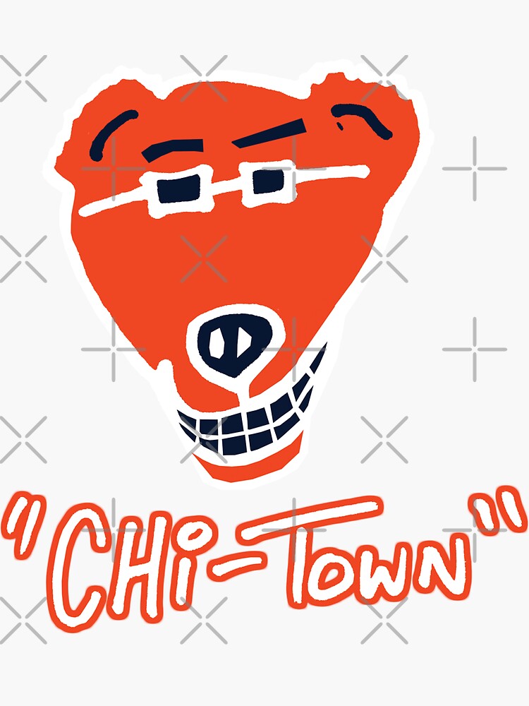 "Chi the Bear" Sticker for Sale by LockedUp | Redbubble