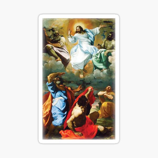 "Transfiguration Lodovico Carracci 1594 Eclectic Art" Sticker for Sale ...