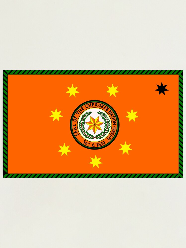 Cherokee Indian Flag