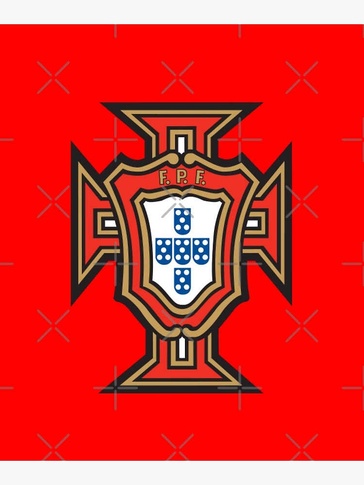 "Portugal national team crest" Poster for Sale by RomesDesigns | Redbubble