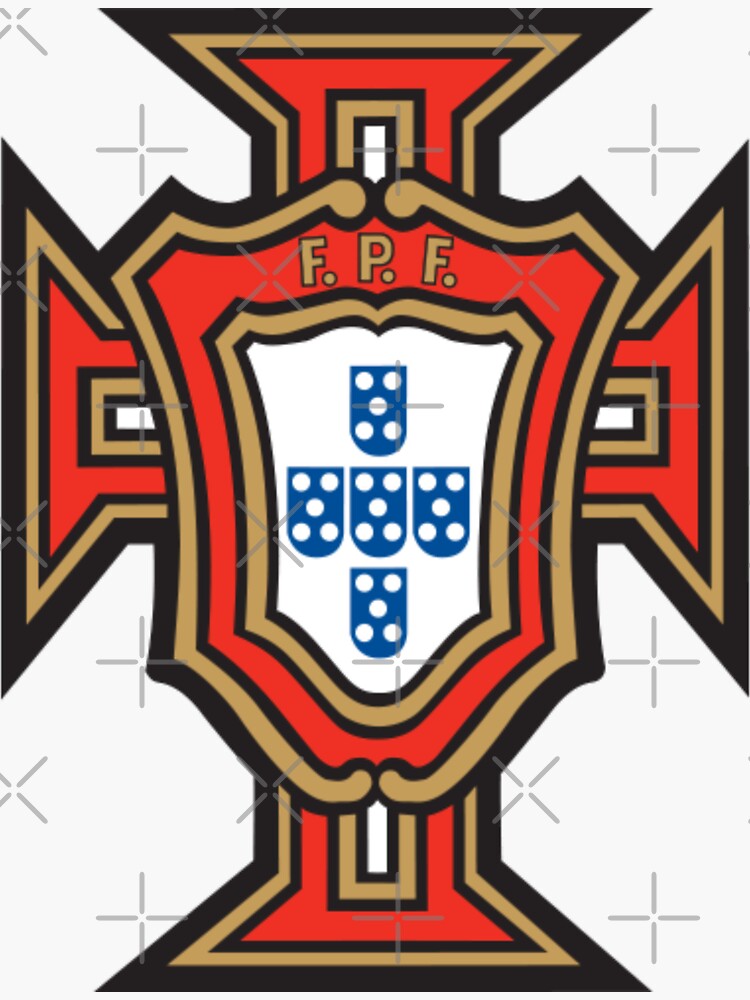 "Portugal national team crest" Sticker for Sale by RomesDesigns | Redbubble