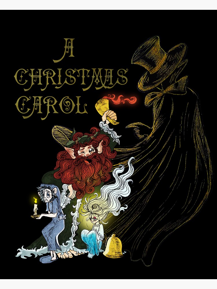 "A Christmas Carol Poster 1" Sticker for Sale by thebookwarrior | Redbubble