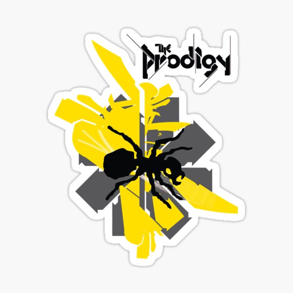 "Prodigy Ant Logo " Sticker for Sale by CharlesThoma | Redbubble