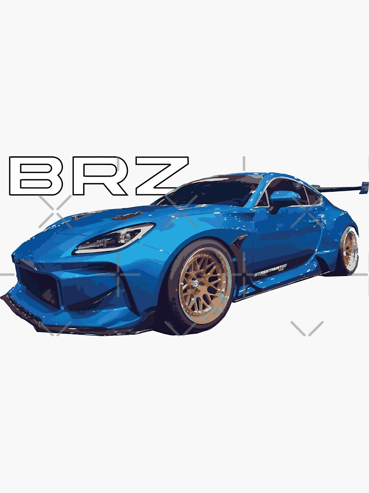 "fa24 brz gr86 sonic rally blue - STREET HUNTER TJ HUNT brz" Sticker ...
