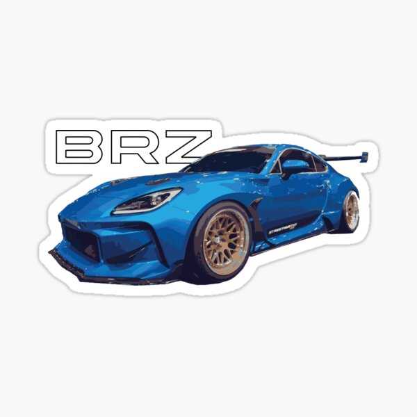 "fa24 brz gr86 sonic rally blue - STREET HUNTER TJ HUNT brz" Sticker ...