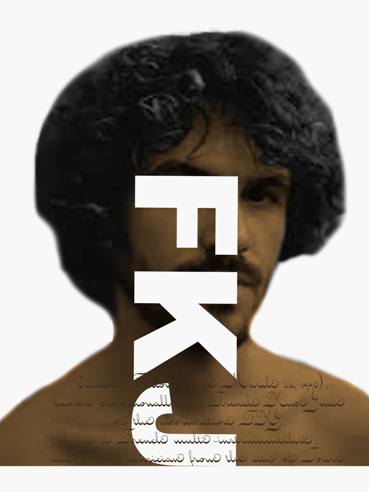 "FKJ " Sticker for Sale by ReganPacocha | Redbubble