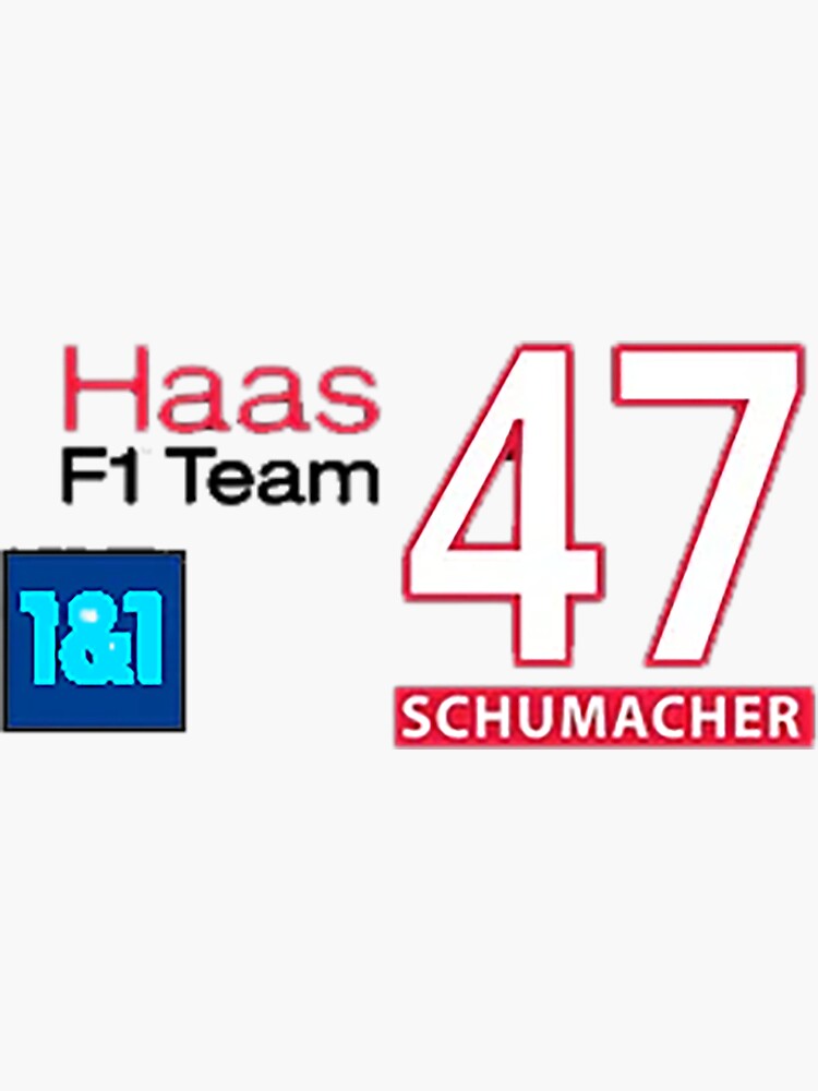 "Haas F1 Team 2022 F1 Schumacher Formula 1 Racing" Sticker for Sale by ...