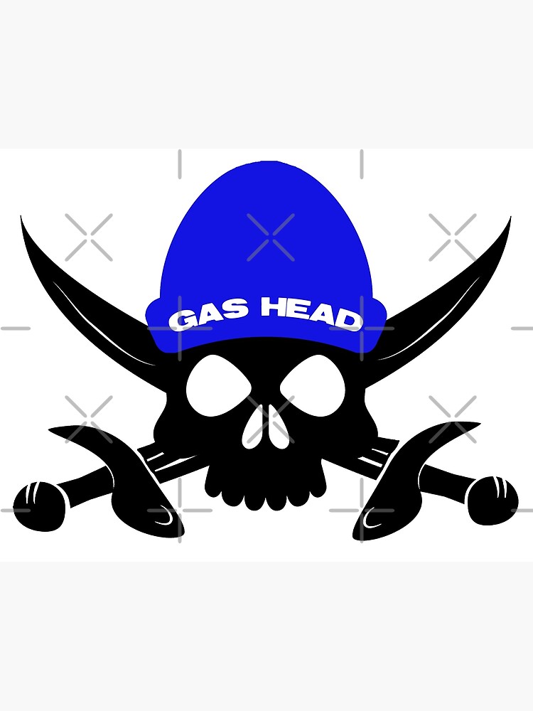" Gas head skull,swords and hat " Poster for Sale by JasonTrivettart ...