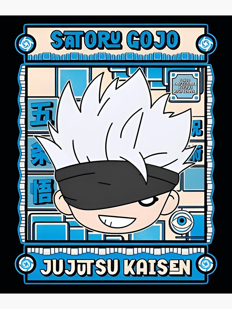 "Satoru Gojo face movie" Art Print for Sale by SylviaFritz | Redbubble