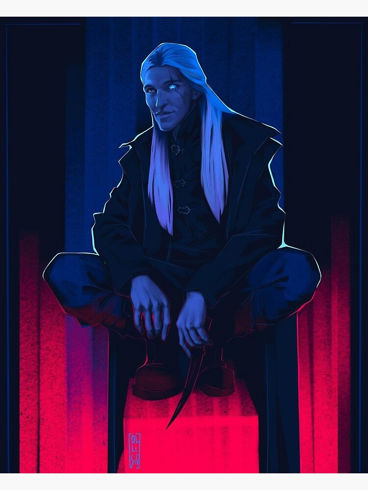 "Aemond Targaryen Blue Eyes" Poster for Sale by BMArtDesign | Redbubble