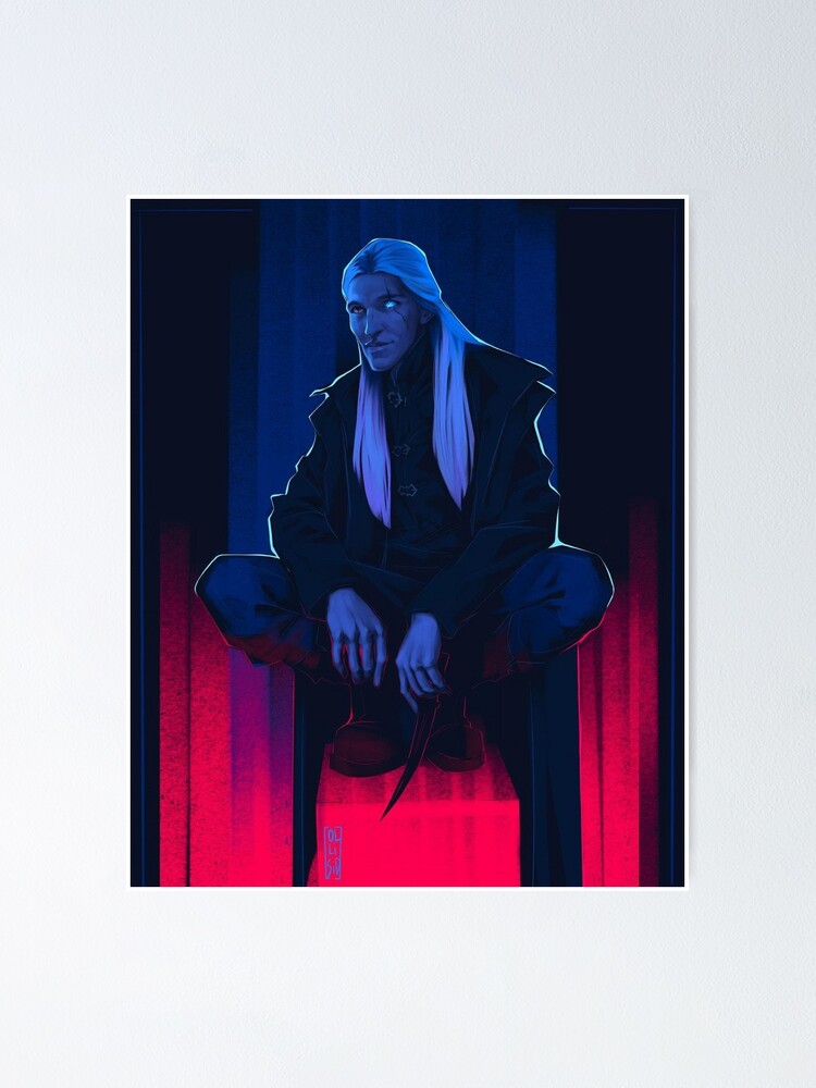 "Aemond Targaryen Blue Eyes" Poster for Sale by BMArtDesign | Redbubble