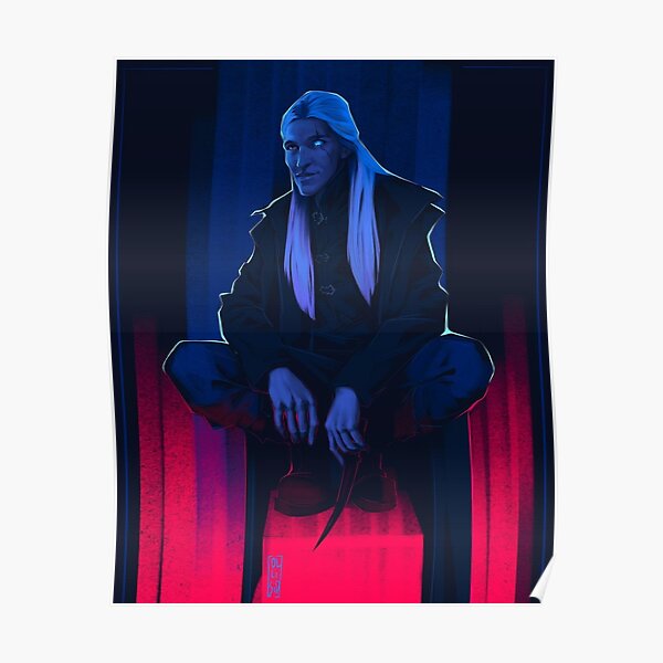 "Aemond Targaryen Blue Eyes" Poster for Sale by BMArtDesign | Redbubble