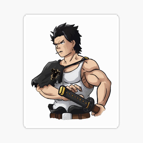 "Anime Yami Sukehiro" Sticker for Sale by JeannetteArndt | Redbubble