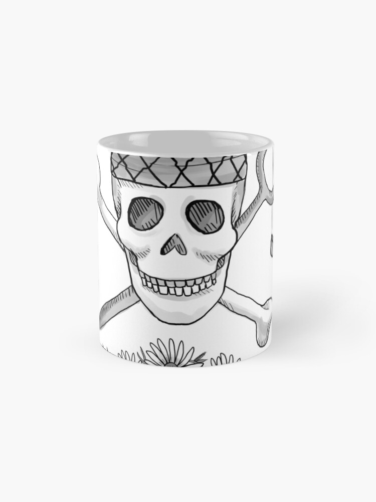"Realistic Jolly Roger- Usopp" Mug by tinyforests | Redbubble