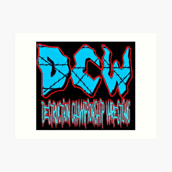 "DCW(New Logo)" Art Print for Sale by DCW-Extreme | Redbubble