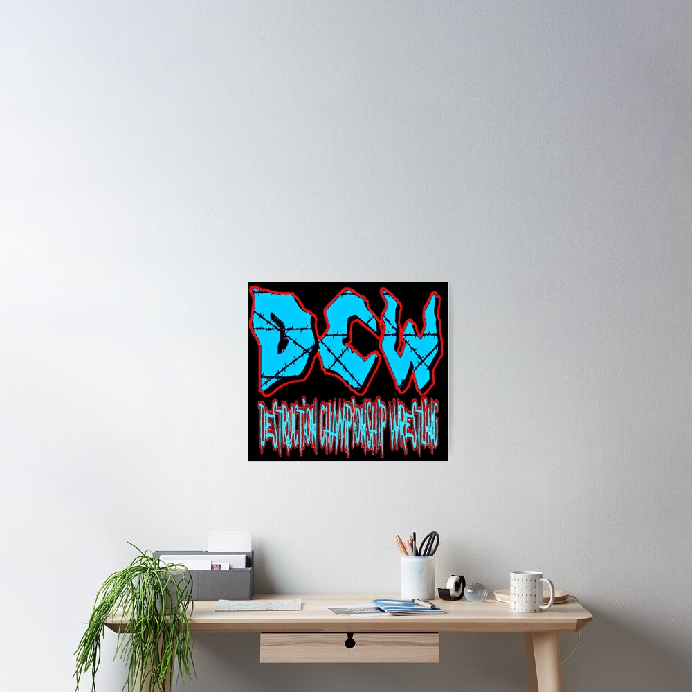 "DCW(New Logo)" Poster for Sale by DCW-Extreme | Redbubble